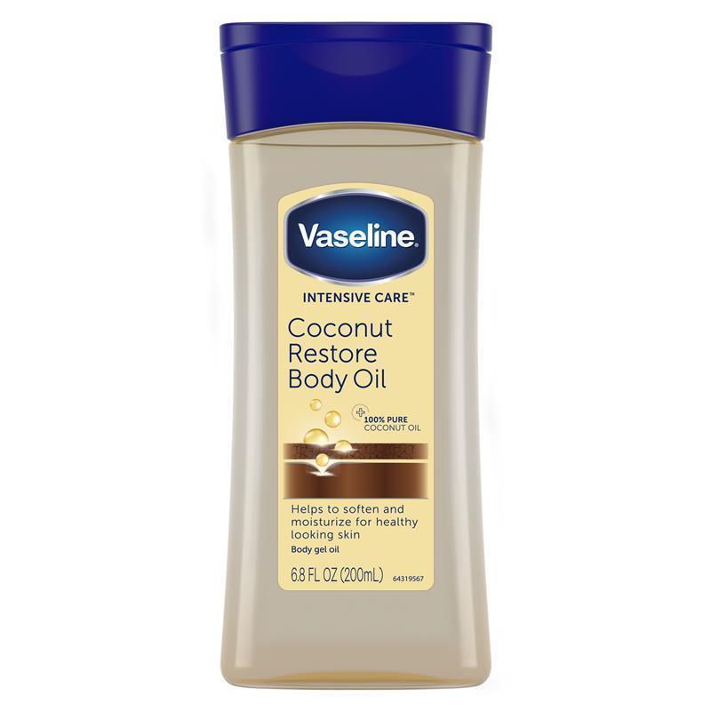 Buy Vaseline Body Oil Coconut Restore 200ml online at Chemist Warehouse