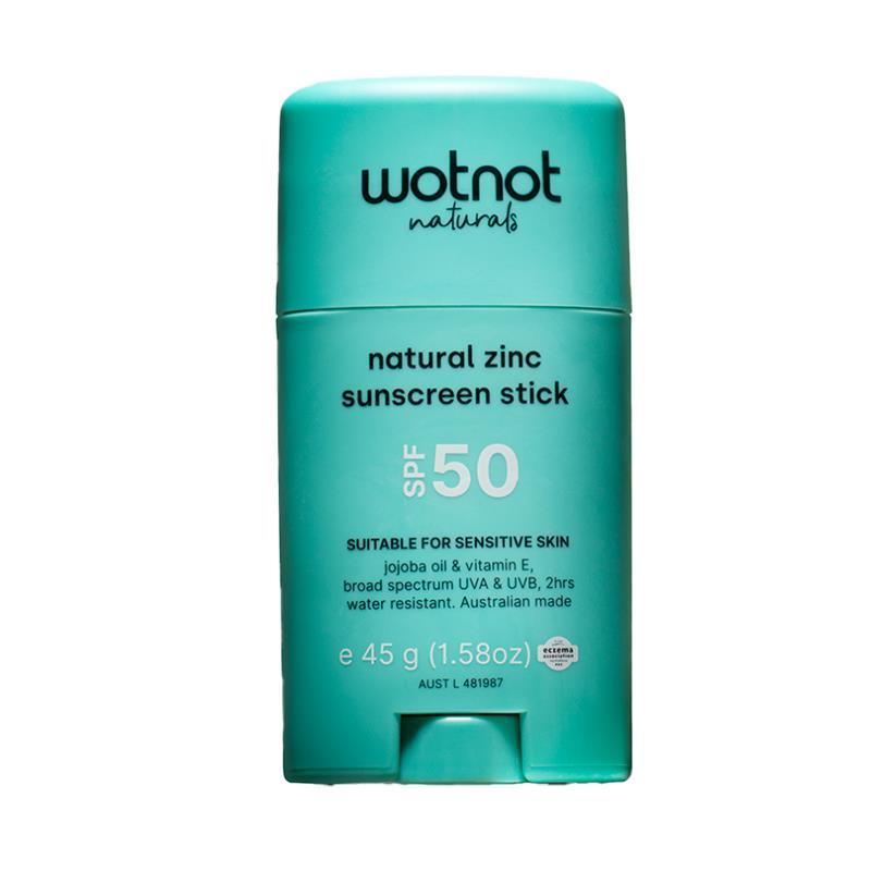Buy WotNot Natural Zinc Sunscreen Stick SPF50 online at Chemist Warehouse