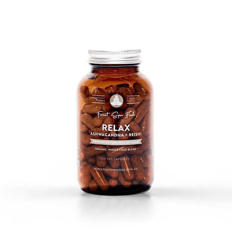 Buy Forest Super Foods Relax Whole Food Supplement 120 Capsules online ...