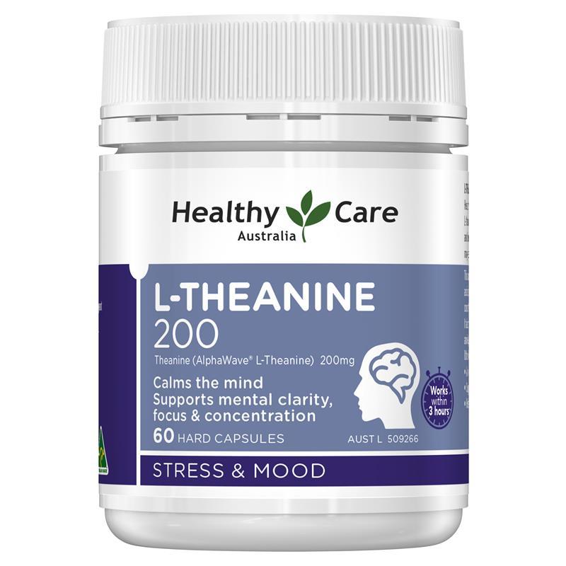 Buy Healthy Care L-Theanine 200 60 Capsules online at Chemist Warehouse