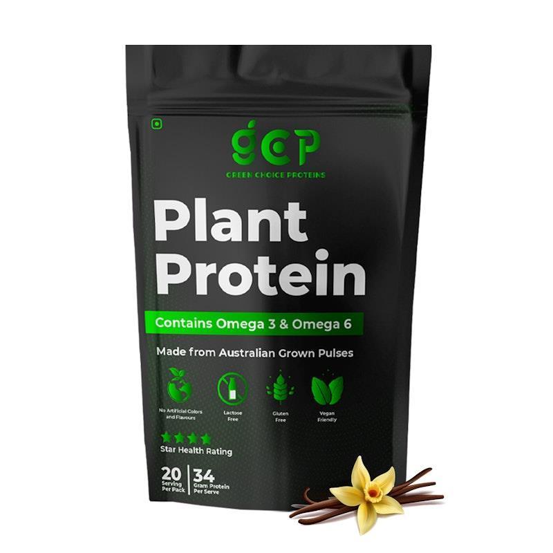 Buy Green Choice Proteins Vanilla Flavored Protein Powder – Plant Based ...