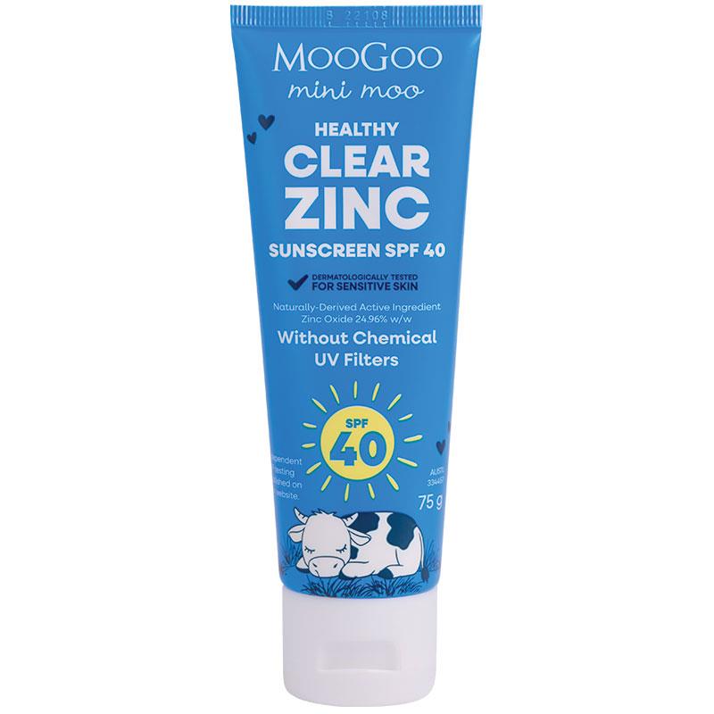 Buy MooGoo Mini Moo Sunscreen SPF40 75g online at Chemist Warehouse