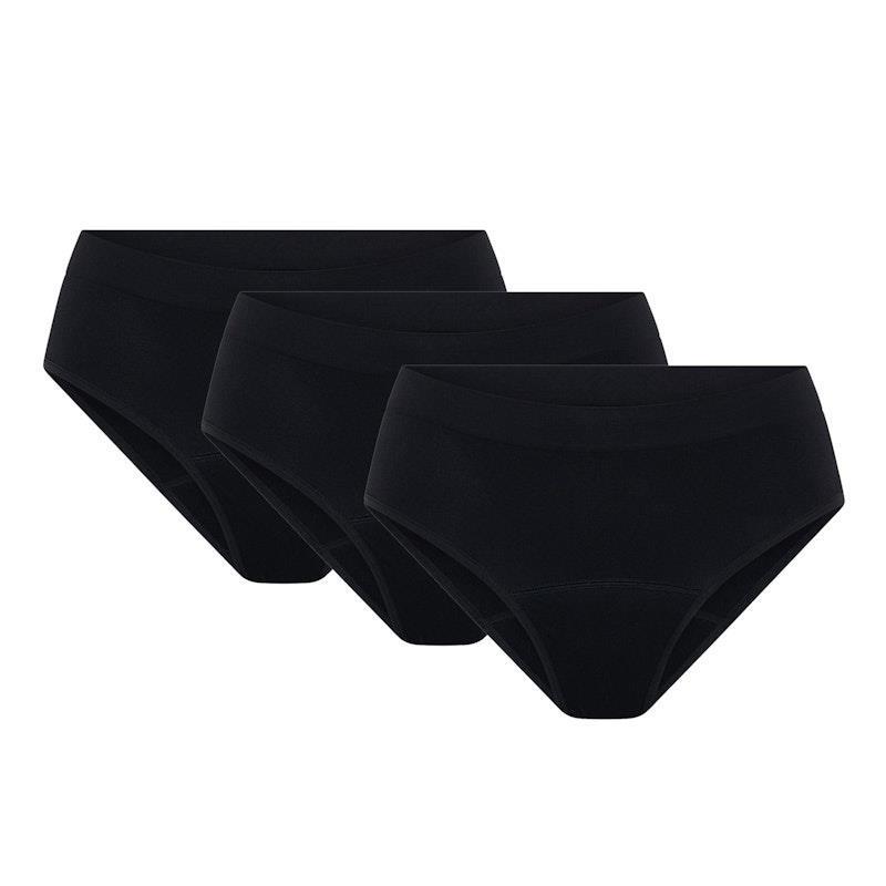 Buy Modibodi Soft Stretch Seamless Period Brief 3 Pack Moderate ...