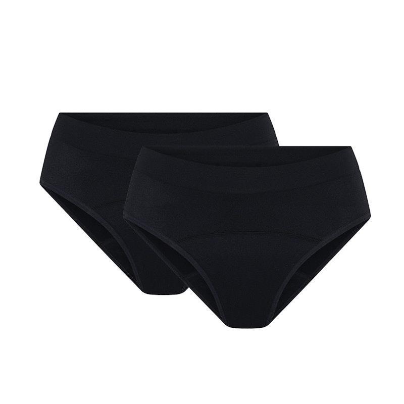 Buy Modibodi Teen Soft Stretch Seamless Hipster Period Brief 2 Pack ...