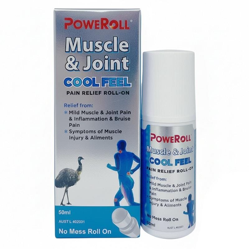 Buy Poweroll Muscle & Joint Cool Feel Roll-On (Extra Strength) 50ml ...