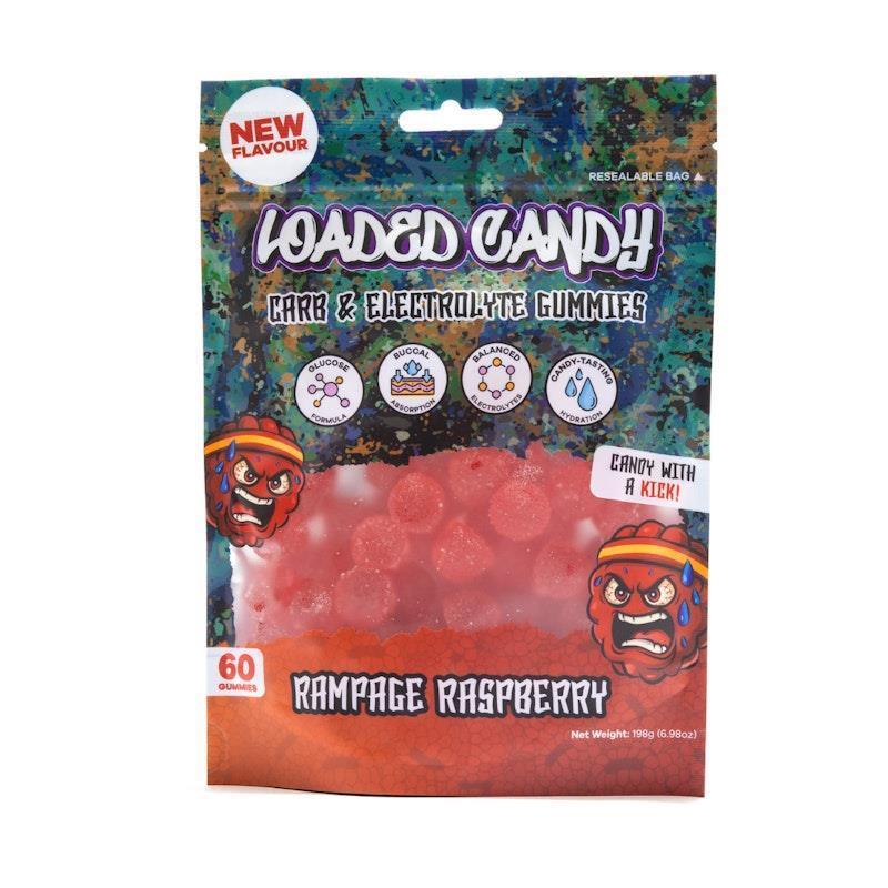 Buy Loaded Candy Electrolyte Gummies Rampage Rasbperry online at ...
