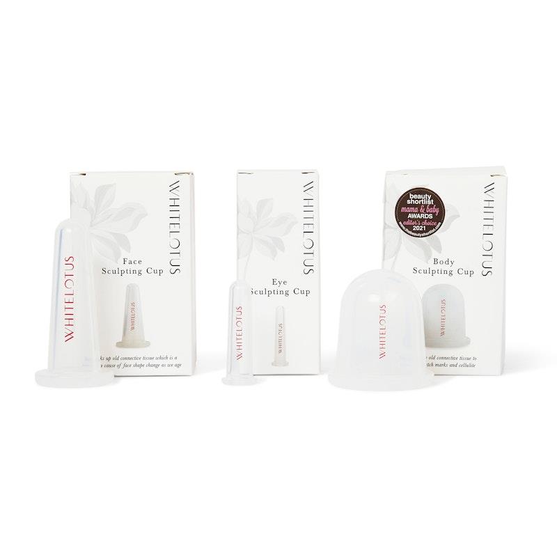 Buy White Lotus Beauty Sculpting Cup Set for Face, Eye & Body online at ...