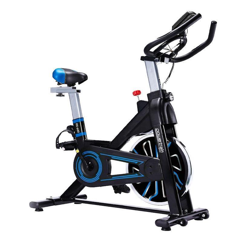 Buy Powertrain RX-600 Cardio Exercise Spin Bike Blue online at Chemist ...