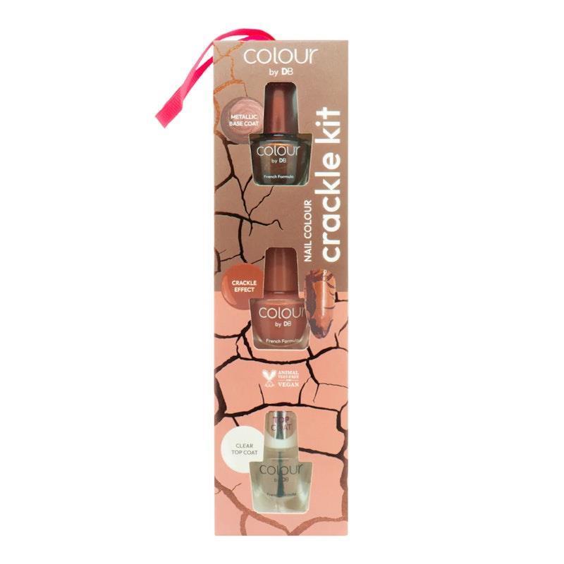 Buy DB Cosmetics Nail Colour Crackle Kit Crushed Caramel online at ...