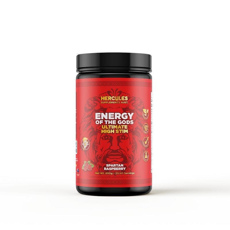 Buy Hercules Supplements - Energy of The Gods - Ultimate High Stim Pre ...