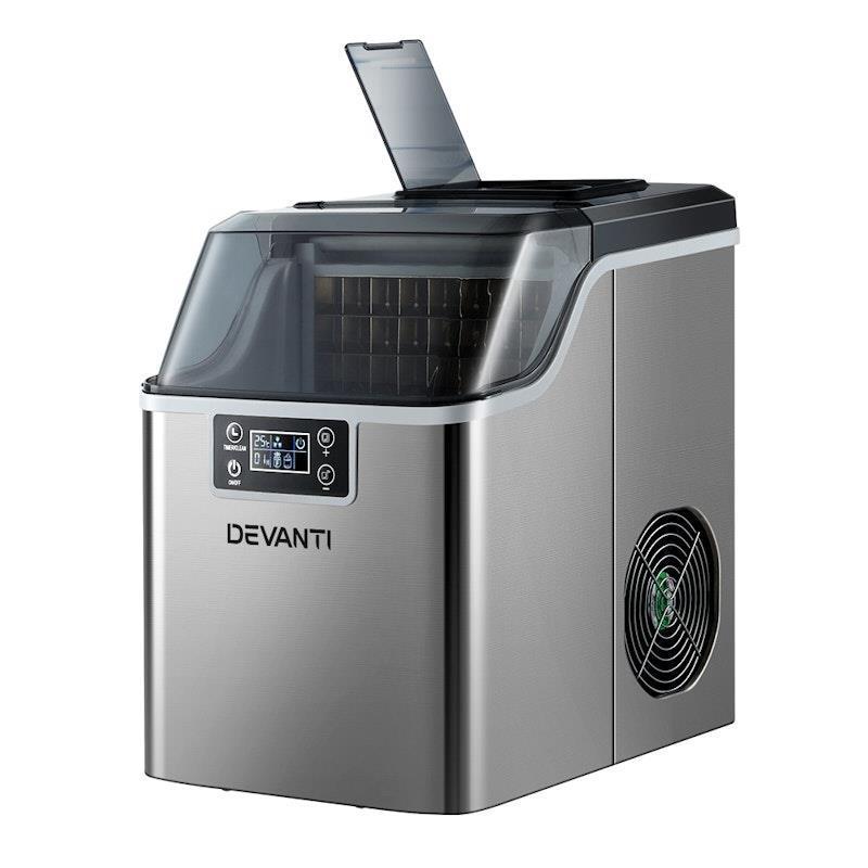 Buy Devanti 20kg Ice Maker Machine Stainless Steel 1Unit online at ...