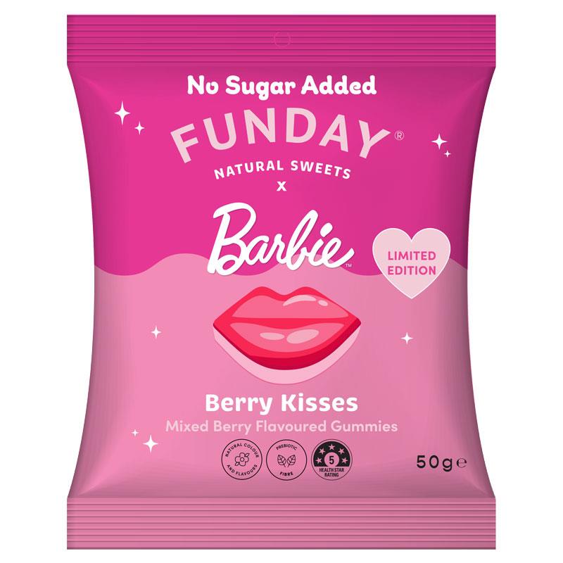 Buy Funday Barbie Berry Kiss Gummies 50g online at Chemist Warehouse