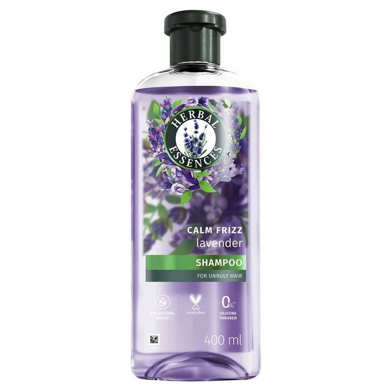 Buy Herbal Essences Shampoo Calm Frizz Lavender Haircare 400ml online ...