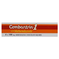 Buy Combantrin -1 Threadworm Chocolate Squares 4 Pack Online at Chemist ...