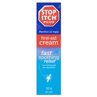 Buy Stop Itch Plus First Aid Cream 50g Online at Chemist Warehouse®