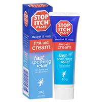 Buy Stop Itch Plus First Aid Cream 50g Online at Chemist Warehouse®