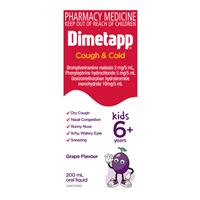 Buy Dimetapp Cough and Cold 200mL Online at Chemist Warehouse®