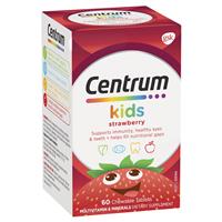 Buy Centrum Kids Multi Vitamin 60 Strawberry Tablets Online at Chemist ...
