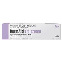 Buy Dermaid 1% Eczema Cream 30g - Hydrocortisone (S3) Online at Chemist ...