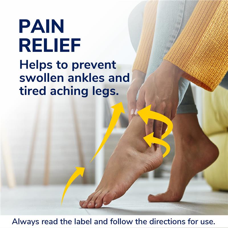 Buy Scholl Travel and Compression Socks Black Large online at Chemist ...