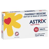 Buy Astrix 100mg Tablets 112 Online at Chemist Warehouse®