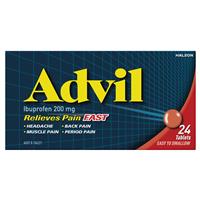 Buy Advil Ibuprofen Pain Relief 24 Tablets Online at Chemist Warehouse®