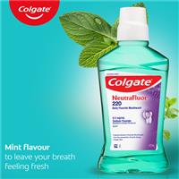 Buy Colgate NeutraFluor 220 Daily Fluoride Mouthwash Mint 473mL Online ...