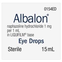 Buy Albalon Eye Solution 0.1% 15mL Online at Chemist Warehouse®