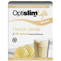 Buy OptiSlim Life Shake French Vanilla 50g x 7 Online at Chemist Warehouse®