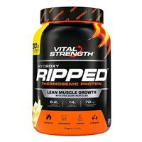 Buy Vital Strength Hydroxy Ripped Thermogenic Protein Powder Vanilla ...