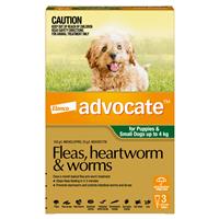 Buy Advocate Dog 0-4KG Small 3 Online at Chemist Warehouse®