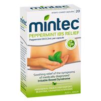 Buy Mintec Peppermint IBS Relief 20 Capsules Online at Chemist Warehouse®