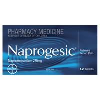 Buy Naprogesic 275mg Tablets 12 Pack Online at Chemist Warehouse®