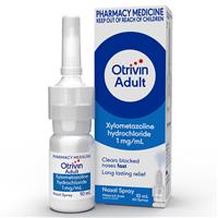 Buy Otrivin Adult Nasal Spray 10ml Online at Chemist Warehouse®