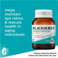 Buy Blackmores Macu Vision Plus 60 Tablets Online at Chemist Warehouse®