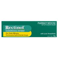 Buy Rectinol Ointment 50g Online at Chemist Warehouse®