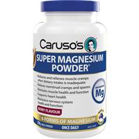 Buy Carusos Super Magnesium Powder Berry 250g Online at Chemist Warehouse®