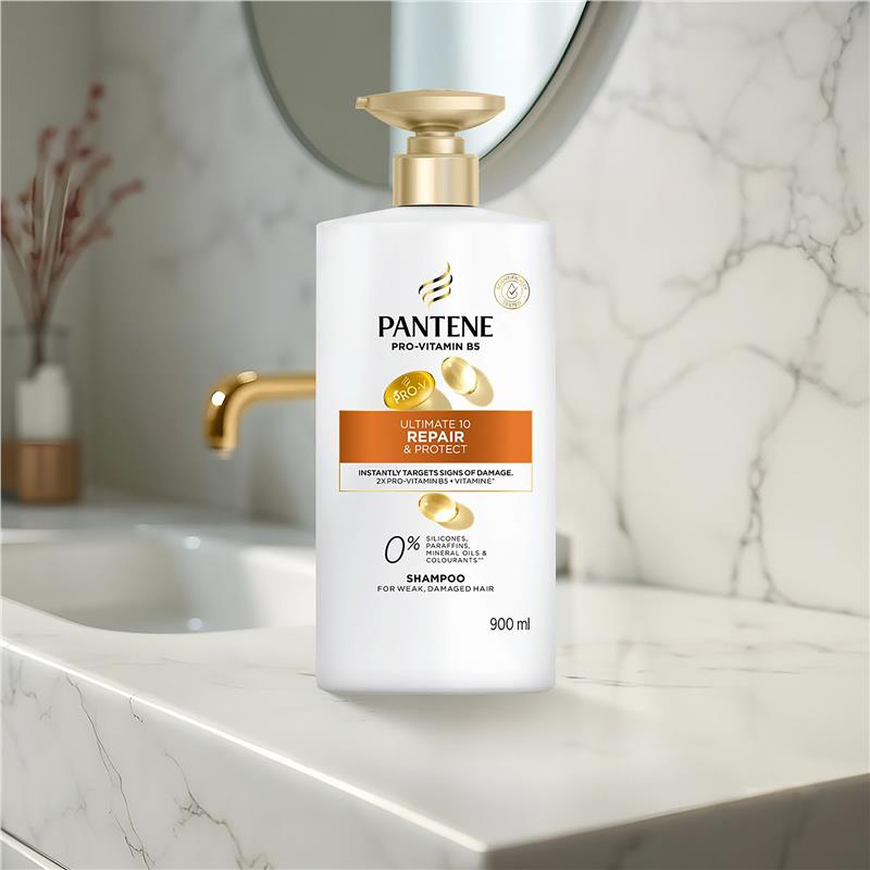 Buy Pantene Ultimate 10 Shampoo 900ml Online at Chemist Warehouse®