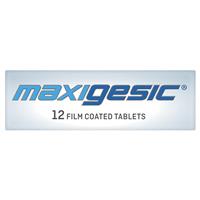 Buy Maxigesic Double Action Combination Pain Relief 12 Tablets Online ...
