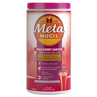 Buy Metamucil Fibre Supplement Wild Berry Smooth 114 Doses Online at ...