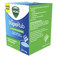 Buy Vicks VapoRub Ointment Decongestant Chest Rub 100g Online at ...