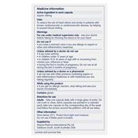 Buy Astrix 100mg 140 Capsules Online at Chemist Warehouse®