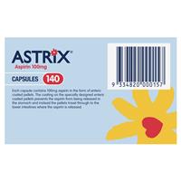 Buy Astrix 100mg 140 Capsules Online at Chemist Warehouse®