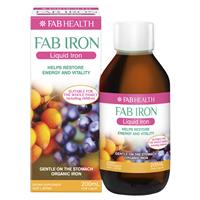Buy Fab Iron Liquid Iron 200ml Online at Chemist Warehouse®