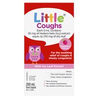 Buy Little Coughs Raspberry 200ml Online at Chemist Warehouse®