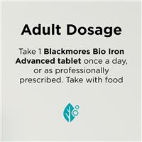 Buy Blackmores Bio Iron Advanced 30 Tablets Online at Chemist Warehouse®