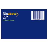 Buy Nicabate Gum 4mg Extra Fresh 250 Pieces Exclusive Size Online at ...