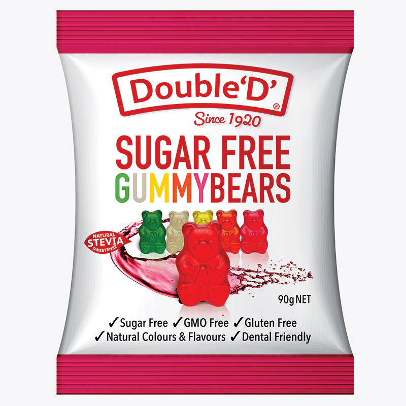 6x Double D Gummy Bears Sugar 90g Bag for sale online | eBay